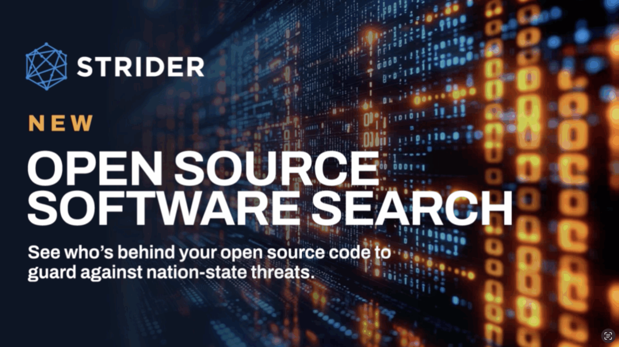 Strider Launches Open Source Software Screening Capability to Proactively Identify Nation-State ...
